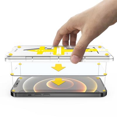 Cina 9H Hardness Second Stronger With Installation Frame For iphone 11 tempered glass screen protector in vendita