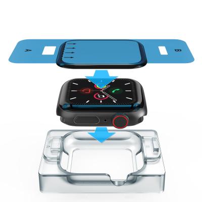 Cina Zifriend HD Screen Protector For apple watch screen protector Apple Watch Series 6 SE 5 4 3 tempered glass For iwatch in vendita