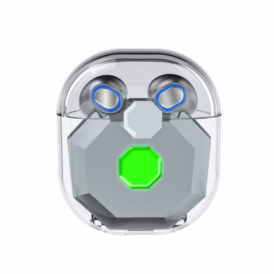 Cina Hot selling LED Display noise cancelling sport BT5.0 wireless earbuds with power bank battery in vendita