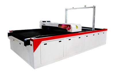 Cina Tagliatrice del laser del tessuto di sublimazione di volo di visione/grande taglierina del laser in vendita