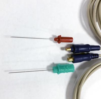 Κίνα Καλώδιο σύνδεσης για τη βελόνα EMG (προσαρμοστείτε για τις ομόκεντρες βελόνες γραμμών EMG πλαστικές) προς πώληση