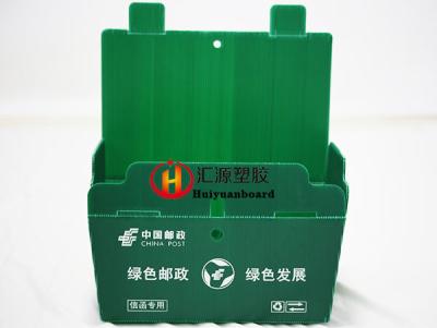 China Grün runzelte die Plastiktotalisatoren und faltete gewölbten Plastikkasten zu verkaufen