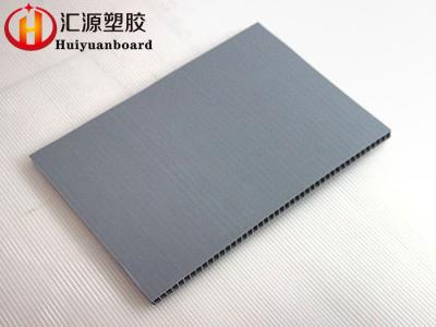 Chine La taille faite sur commande légère superbe pp gris a ridé les feuilles en plastique ignifuges à vendre