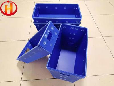 China 5mm runzelten Plastiktotalisatoren stapelbares stoßfestes recyclebares Corflute zu verkaufen