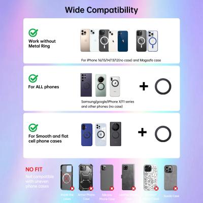 Cina Supporto magnetico per auto con luce ambientale RGB e rilevamento del suono in vendita