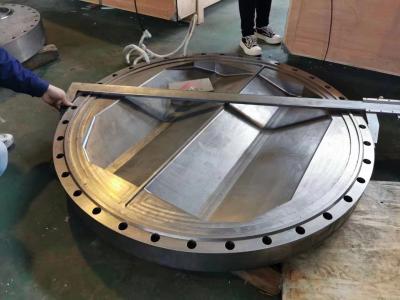 Chine Bride aveugle titanique métallurgique chimique avec la Manche Shell Chamber UNS 32750 à vendre