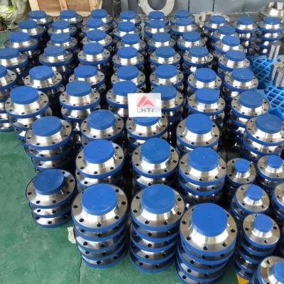 Chine ASTM B381 Titane Gr F2 Bride à collerette à souder Titane Gr2 Bride à face surélevée BLRF à vendre