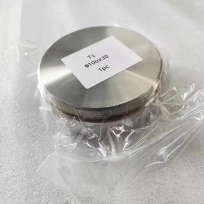 Chine Cible titanique de pulvérisation d'alliage de Gr1 Gr2 Gr5 TiAl pour le revêtement de PVD à vendre