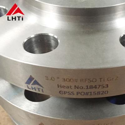 China GR2 GR5 Titanium Slip On Flange Corrosion Resistant ASME ANSI B16.5 for sale