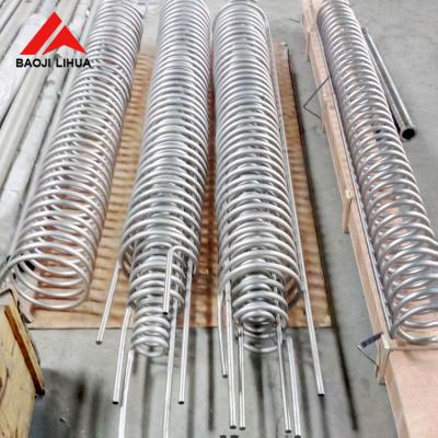Κίνα Ο συμπυκνωτής ASME B338 βαθμολογεί την κάμψη σωλήνων τιτανίου 2 σπειρών προς πώληση