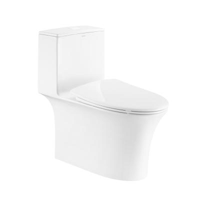 Chine Piège ovale d'une seule pièce 305mm de Jet Flush Toilet 1,1 Gpf S de siphon à vendre