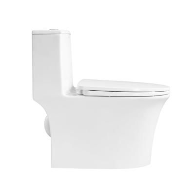 Chine Piège ovale d'une seule pièce 305mm de Jet Flush Toilet 1,1 Gpf S de siphon à vendre