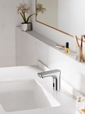 Κίνα Washroom ξενοδοχείων λεωφόρων στροφίγγων χρωμίου τουαλετών εστιατορίων βρυσών αναμικτών αισθητήρων αναμίκτες AC/DC 220V νερού προς πώληση