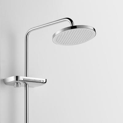 Chine Le mélangeur thermostatique de douche de Bath de la FLÈCHE AMG14SH851 a placé le laiton de Chrome à vendre