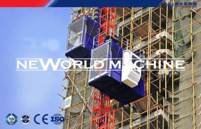 Cina Doppio elevatore della gru SC100/100/costruzione del passeggero della gabbia in vendita