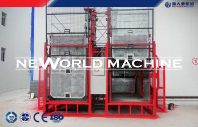 Cina SC200/200 doppia gru della gabbia, gabbia di moto della gru della costruzione della costruzione in vendita
