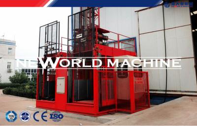 中国 SC200/200 速度を高く上げる 2 トンの双生児のおりの建築材の上昇 33m/分 販売のため