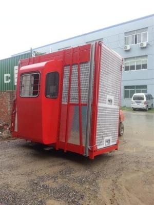 Cina Doppia gru SC100 TD della gabbia della costruzione con la carrozza dell'operatore di VFD in vendita