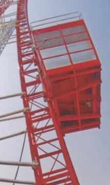 Cina La gru del passeggero che carica 2000kg sceglie la sicurezza della gru della costruzione della gabbia in vendita