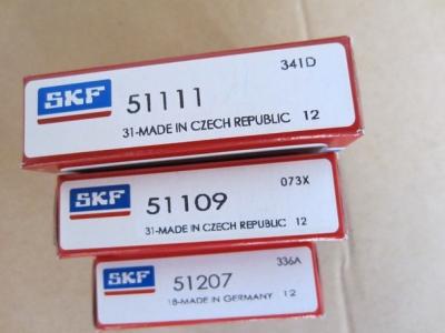 中国 51111 Z1V1 P6 SKF の球のスラスト・ベアリングの黄銅/鋼鉄おり軸受け 販売のため