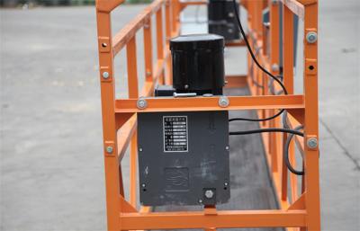 中国 ZLP 800 の高層ビルの窓拭きのプラットホーム 300M 2.5M*3 1.8KW 800KG 販売のため
