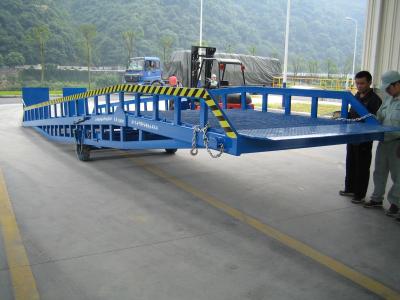 中国 DCQY 8 0.6 油圧ドックレベラー、高さの作業とランプ 1.2 ~ 1.8 m 販売のため