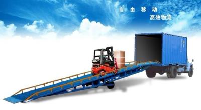 中国 DCQY 6 - 0.8 の油圧ドックレベラー ランプ舌を 0.3 m プレートします。 販売のため