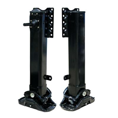 80ton Max Payload 28ton Lifting Capacity Heavy Duty Trailer 19'' Landing Leg for