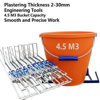 China Plastering Thickness 2-30mm Engineering Tools with 4.5 M3 Bucket Capacity Smooth and Precise Work for sale