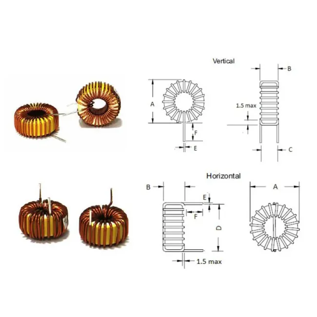 T4426-560uh Differential Mode Toroidal Core Inductor