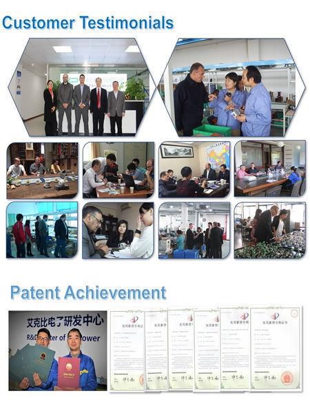 Customized 4 Phase Fixed Common Mode Power Line Choke Inductors for 4 Line applications mount on PCB supplier