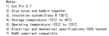 High Quality Etd39 High Frequency Transformer for Solar