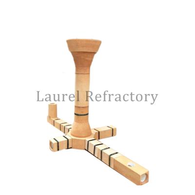 China Heat Resistant High Temperature Flint Clay Refractory Runner Bricks For Steel And Metallurgy Industry for sale