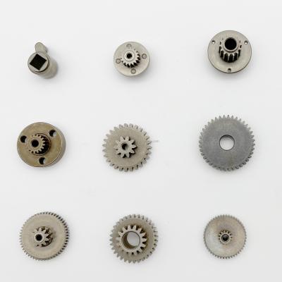 중국 소형 sintered 금속 베어링 스퍼 기어 스프로켓 Cnc 라트너 부품 판매용