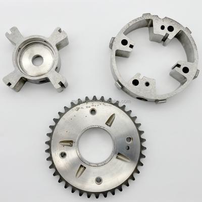 중국 템퍼링 MIM 스테인리스 스틸 파우더 금속류 베어링 사용자 정의 CNC 부품 창구 기어 판매용