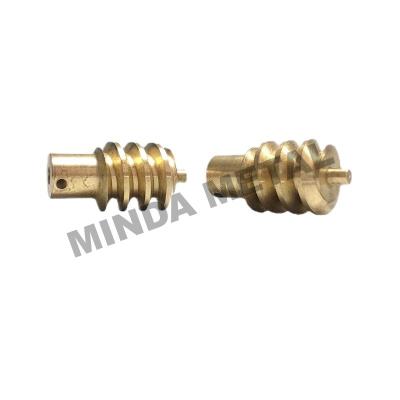 High Precision Turbine Parts Turning Processing 0.1 KG Brass Parts CNC Lathe