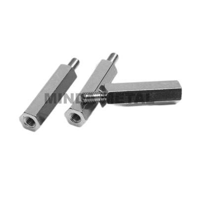 4Axis Aircraft Aluminum CNC Turning Parts Column Standoff