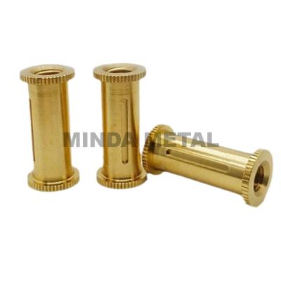 CNC Brass Turning Parts for Precision Copper Accessories Hardware Core Machine