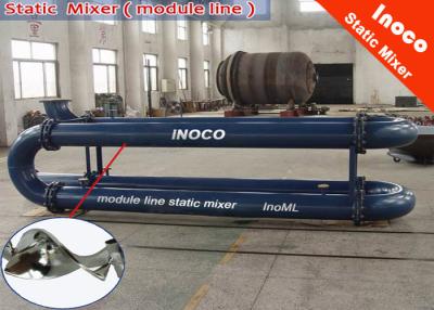 China Misturador estático de aço inoxidável da SK do CE de BOCIN para o líquido que mistura o misturador Inline estático à venda