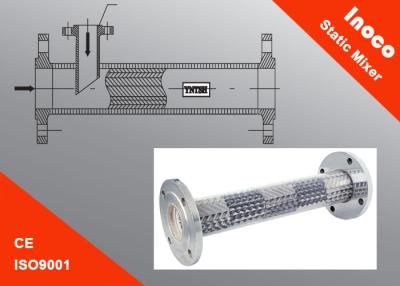 China BOCIN SK canalizam o misturador Inline estático de aço inoxidável para o gás que mistura/mistura de mistura líquido do líquido à venda