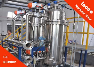 China Sistema modular automático da filtragem da limpeza de auto de BOCIN com o de aço inoxidável para a purificação de óleo à venda