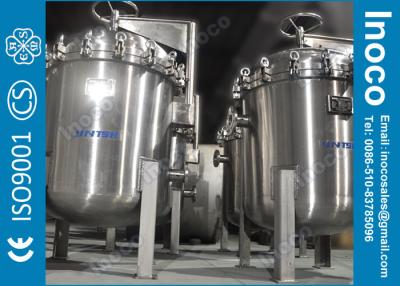 China Filtro de aço inoxidável do CE de BOCIN com sistema dos multi-sacos para o tratamento da água à venda