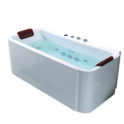 China Luxury Acrylic 1 Person Jets Hydro Massage Spa Bathtub for sale