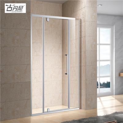 China Bathroom Shower Cabin Prefab Tempered Glass Sliding Shower Room for sale
