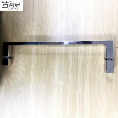 China GUDANNI Shower Accessories Stainless Steel Handle Bathroom Shower Room Door Handle for sale