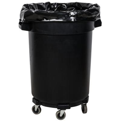 Cina La densità bassa di plastica materiale delle borse di immondizia del LDPE può colore nero della fodera in vendita
