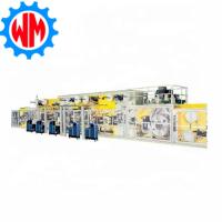 Quality High Speed Full Servo Sanitary Napkin Production Line PLC Control System Lower Energy for sale