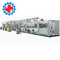 Quality Advanced Sanitary Napkin Production Line PLC control with Vision Inspection and Weight Detection for sale