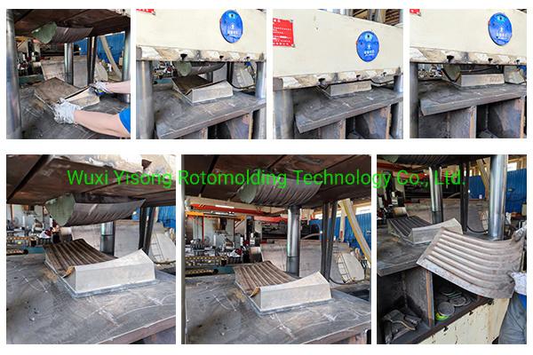 Customize 1000L Sheet Metal Mould for Vertical Water Tank Polishing