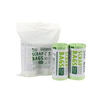 Compostable Wave Top Handle Garbage Bags Customizable Packed With Outer Bag china Compostable Wave Top Handle Garbage Bags Customizable Packed With Outer Bag